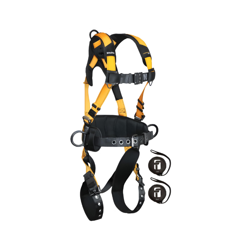 FallTech 7035BL - Size Large Journeyman Flex® Aluminum 3D Construction ...