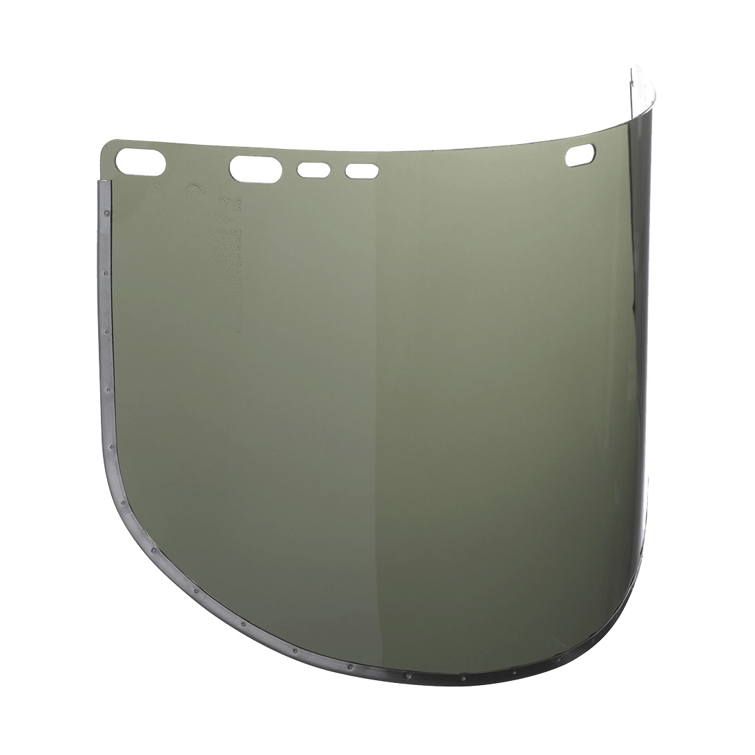JACKSON SAFETY® 29090 F30 D Shape Bound Face Shield Window, Dark Green ...